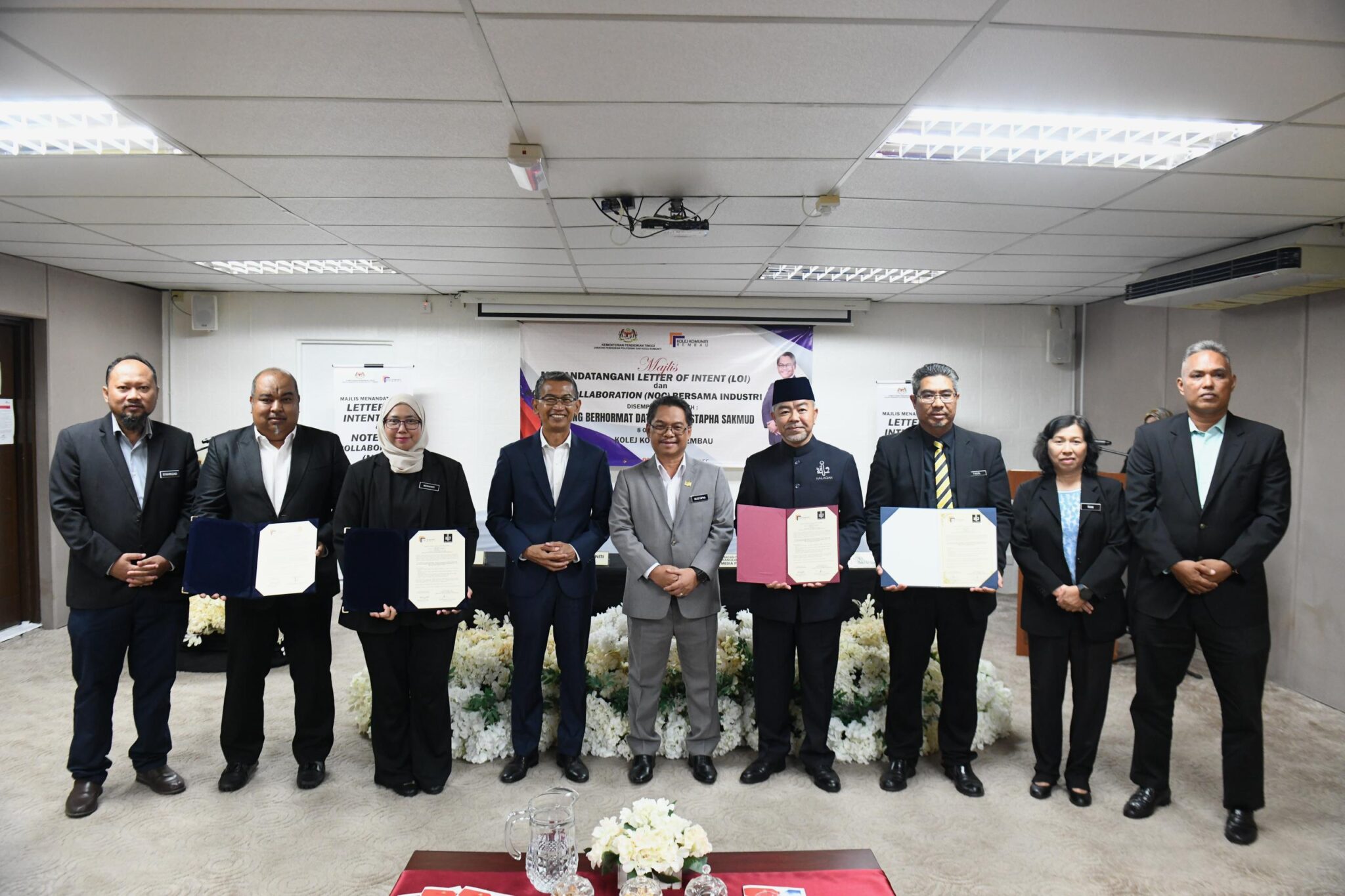 MAJLIS MENANDATANGANI LETTER OF INTENT (LOI) DANNOTE OF COLLABORATION ...