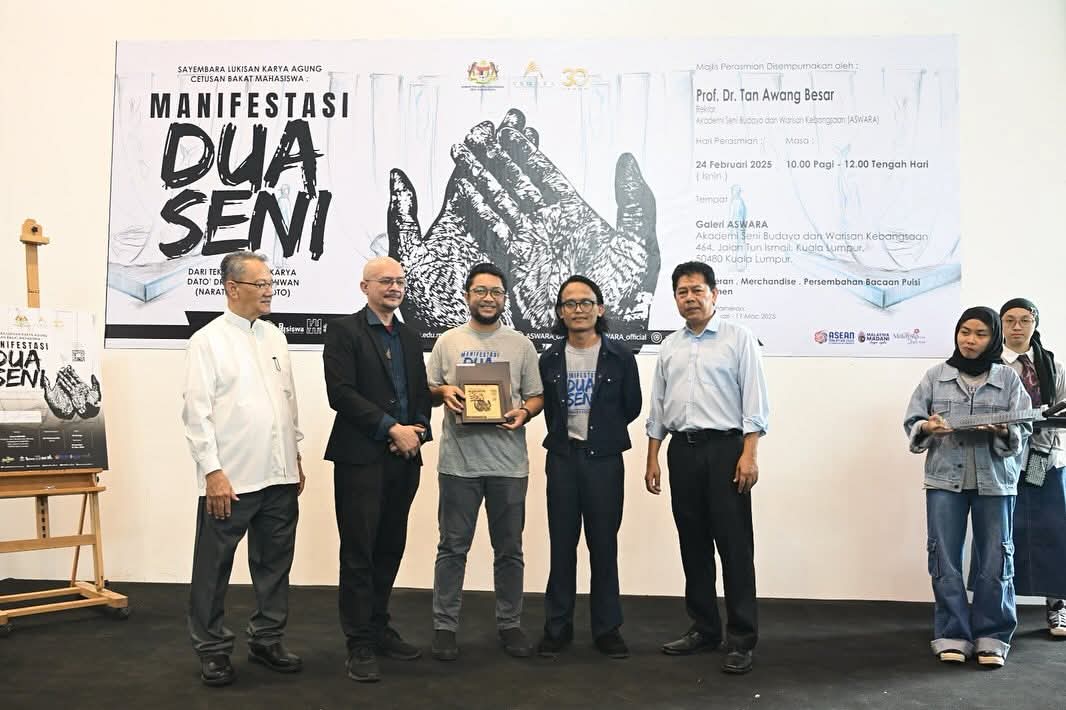 ‘Manifestasi Dua Seni’ Fakulti Seni Halus Aswara hebat. - UTV Media ...